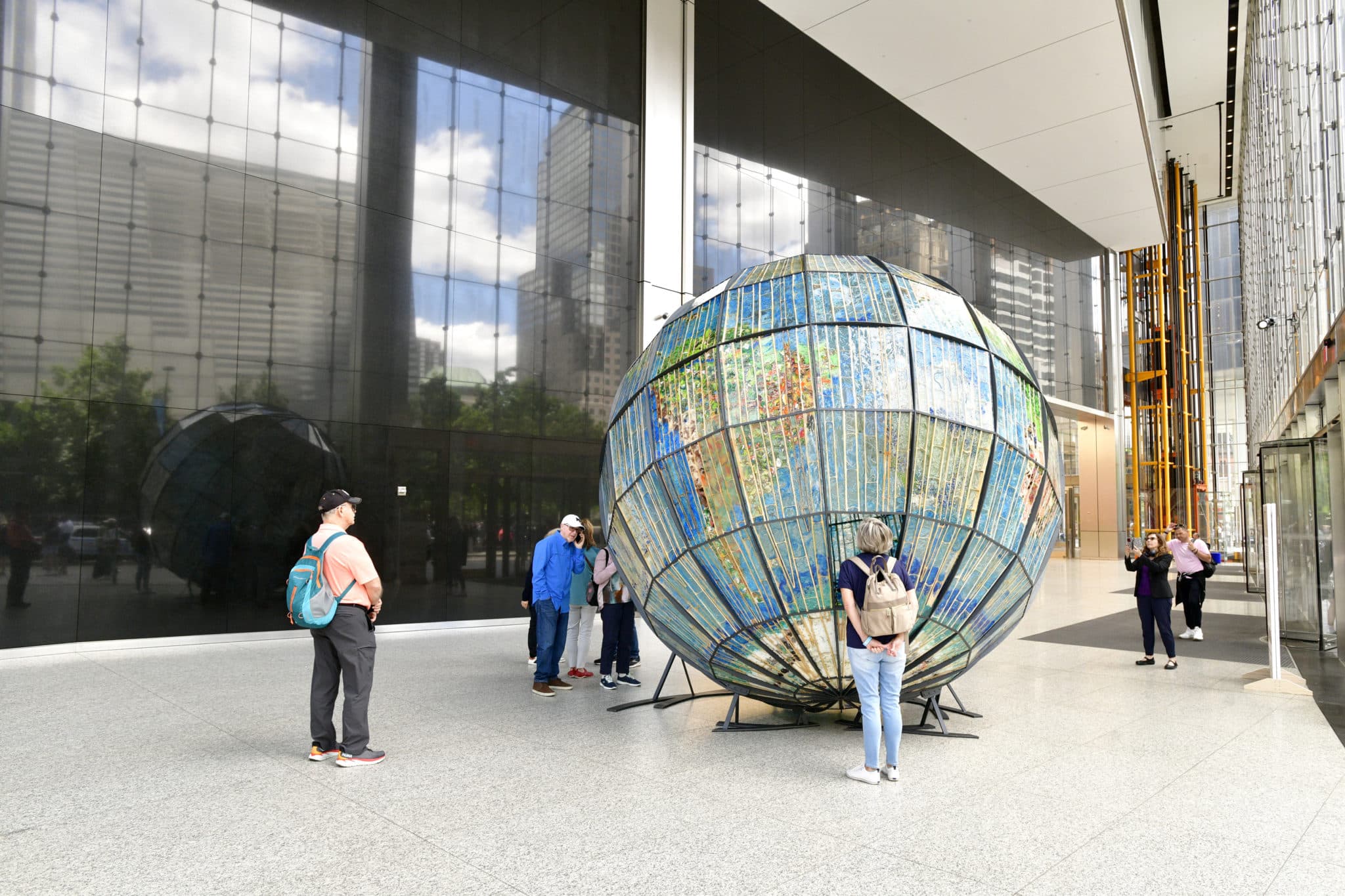 Earth Poetica, Made From Plastic Waste, Is On Display In NYC