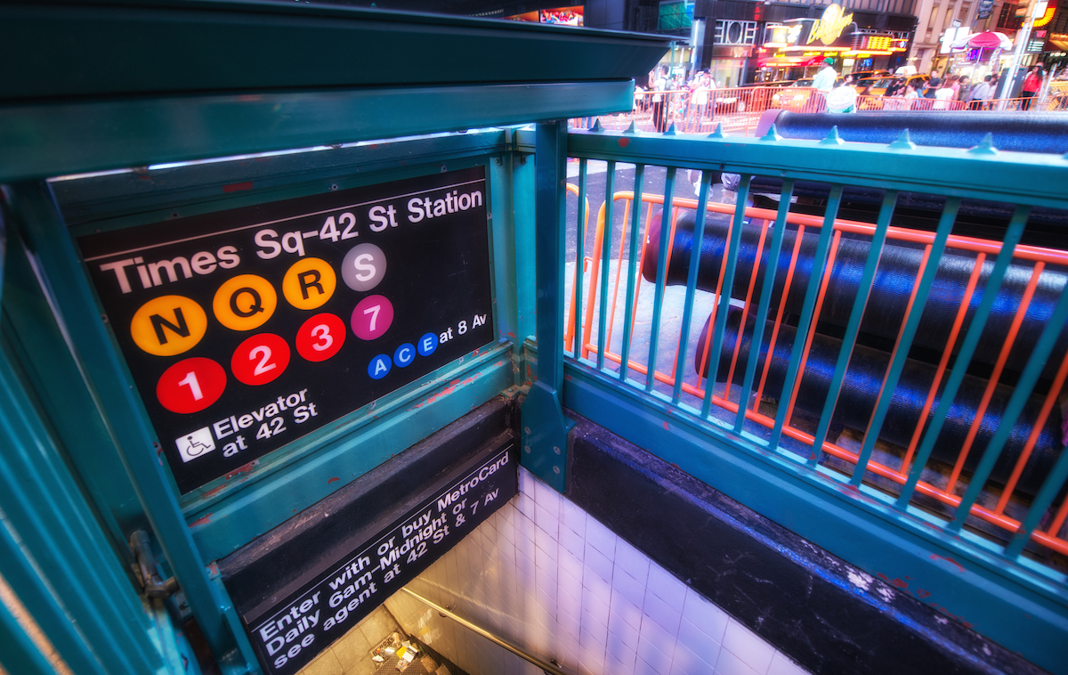 1.8 Million Gallons Of Water Flooded Times Square's Subway