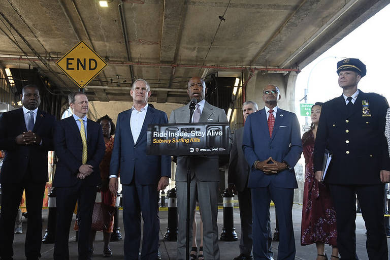Newly Launched City Campaign Aims To Stop Subway Surfing