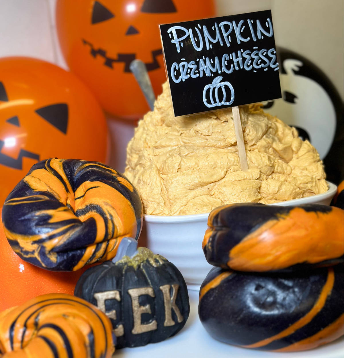 Liberty Bagels' Halloween Bagel Is As Spooky As It Is Sweet