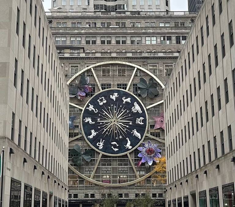 Dior's Massive Astrology Carousel Is Towering Over Fifth Avenue