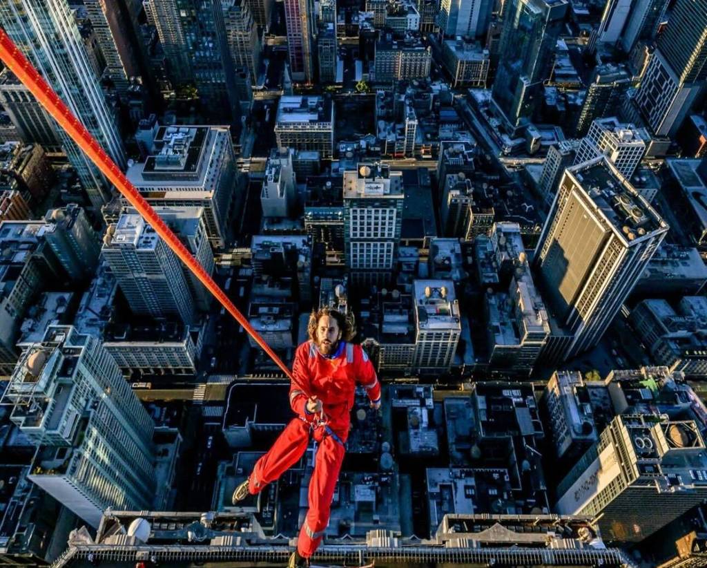 Jared Leto Scales 102-Stories Of The Empire State Building