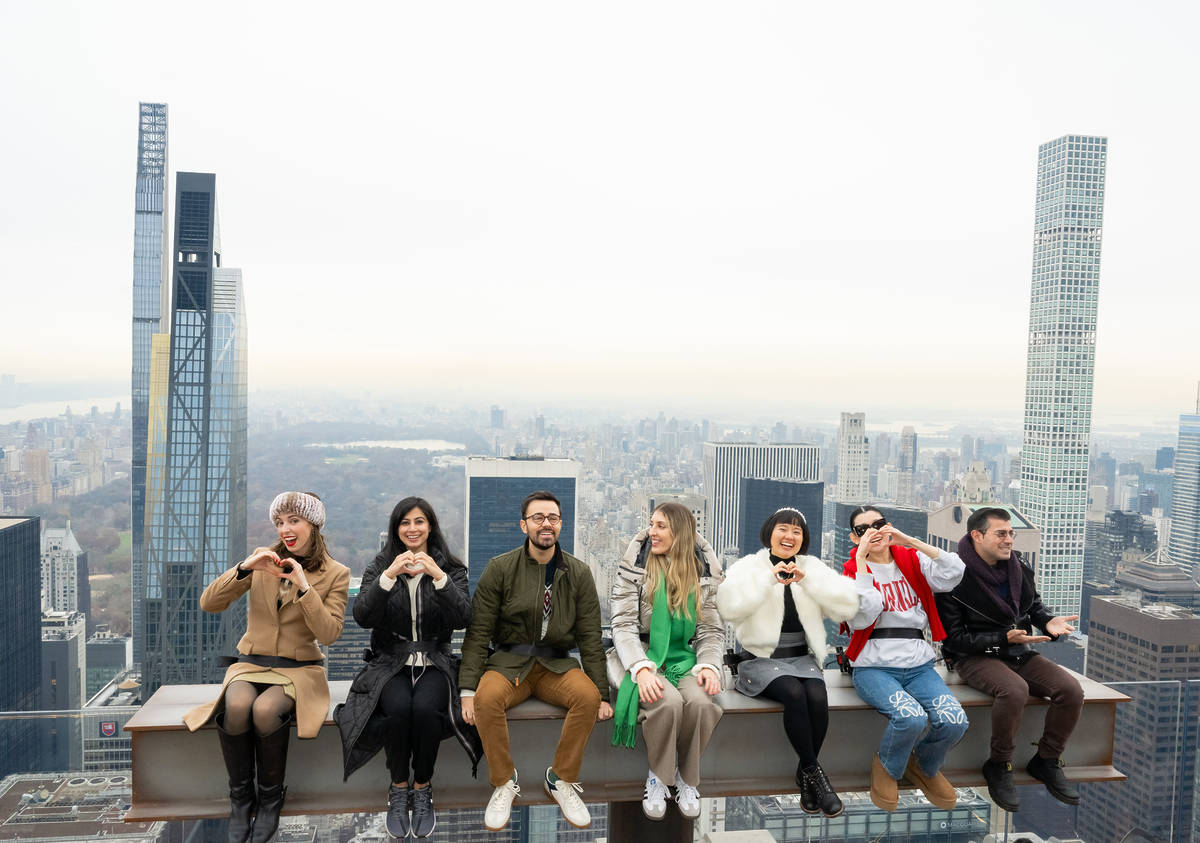 The Beam Atop Rockefeller Center Lifts Visitors 800 Ft Above NYC