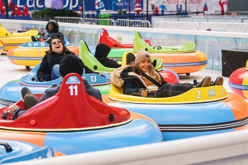 Bumper Cars On Ice Finally Returns To Bryant Park