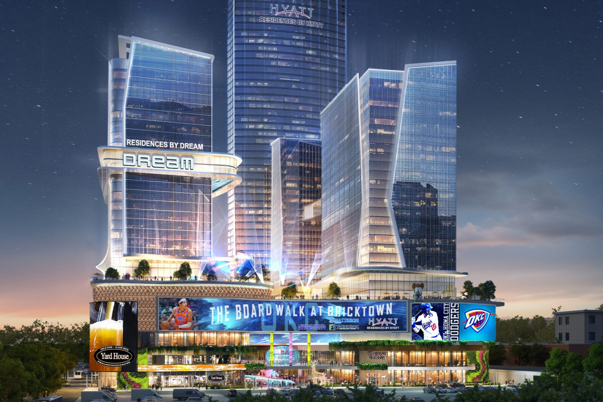 Boardwalk At Bricktown Would Be The Tallest Building In The US