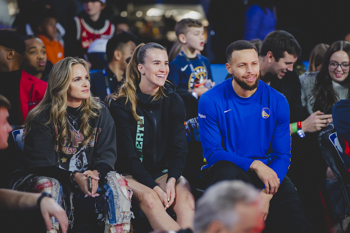 NY Liberty's Sabrina Ionescu Faces Steph Curry In 3-Point Shootout