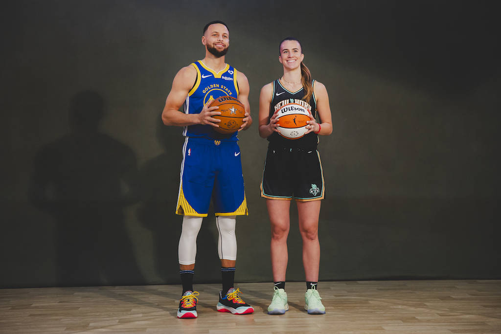 NY Liberty's Sabrina Ionescu Faces Steph Curry In 3-Point Shootout