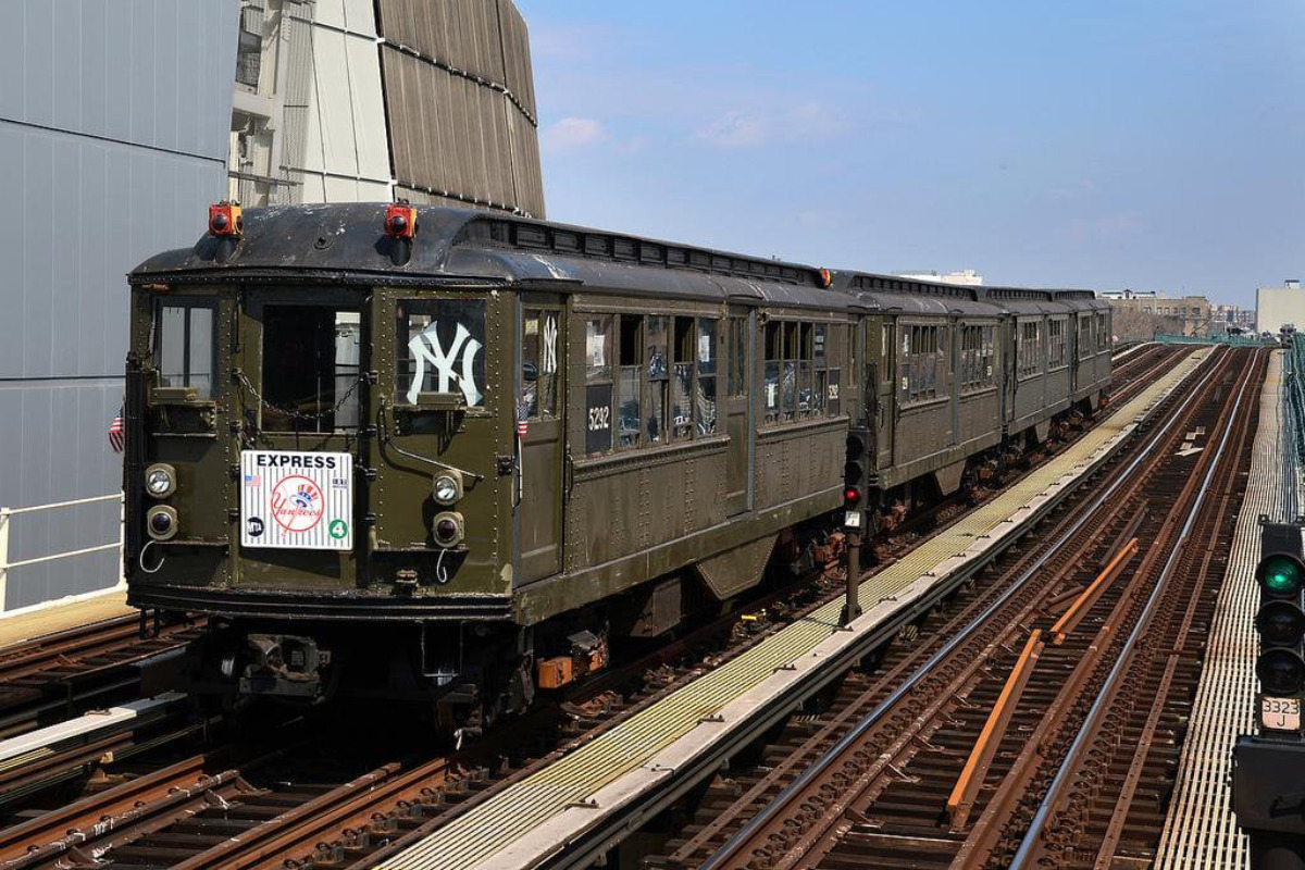Ride A Vintage Subway Train To Yankee Stadium On Opening Day