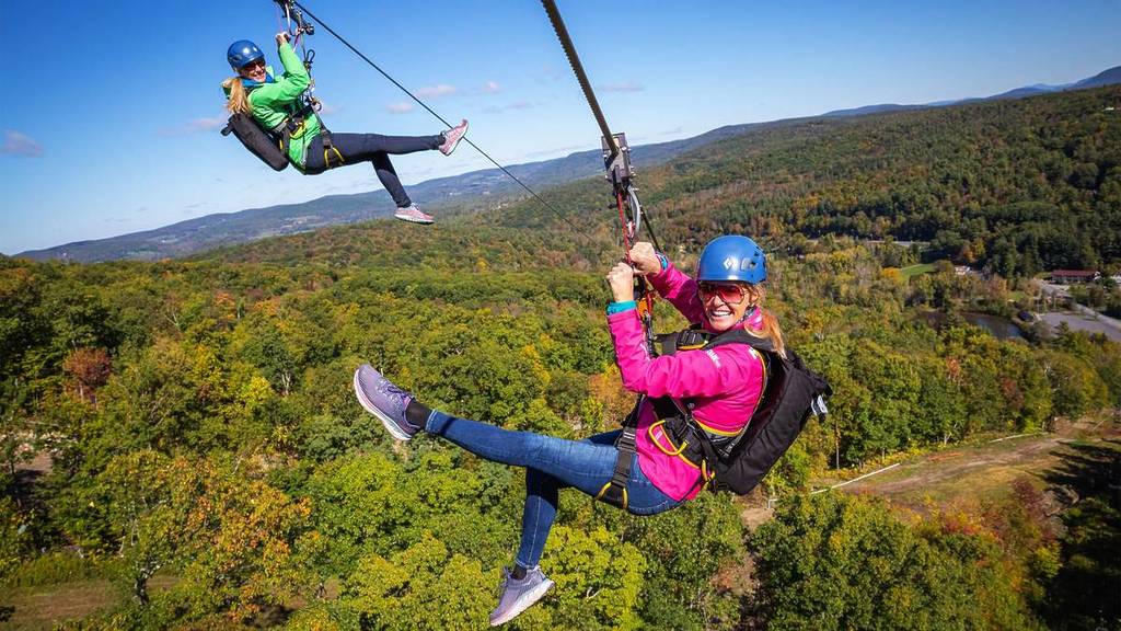 Soar 55+ MPH Across America's Longest Zipline In New York