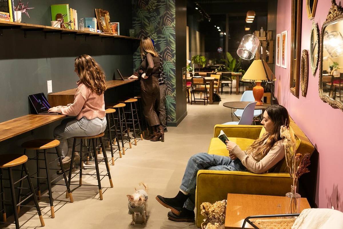 Our House Is Astoria's Cozy & Colorful New Co-Working Space