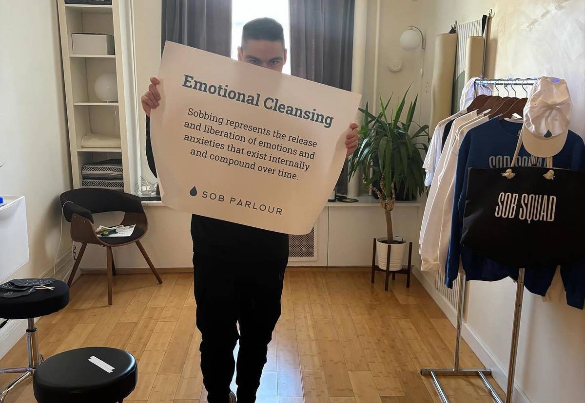 Sob Parlour Lets You Cry In Your Own Private ‘Cry Room’