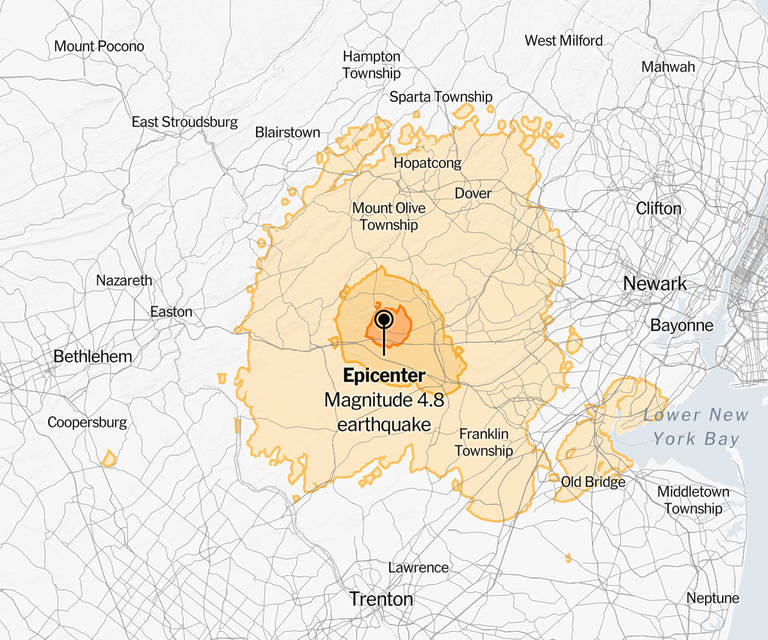 A 4.8 Magnitude Earthquake Just Rattled NYC