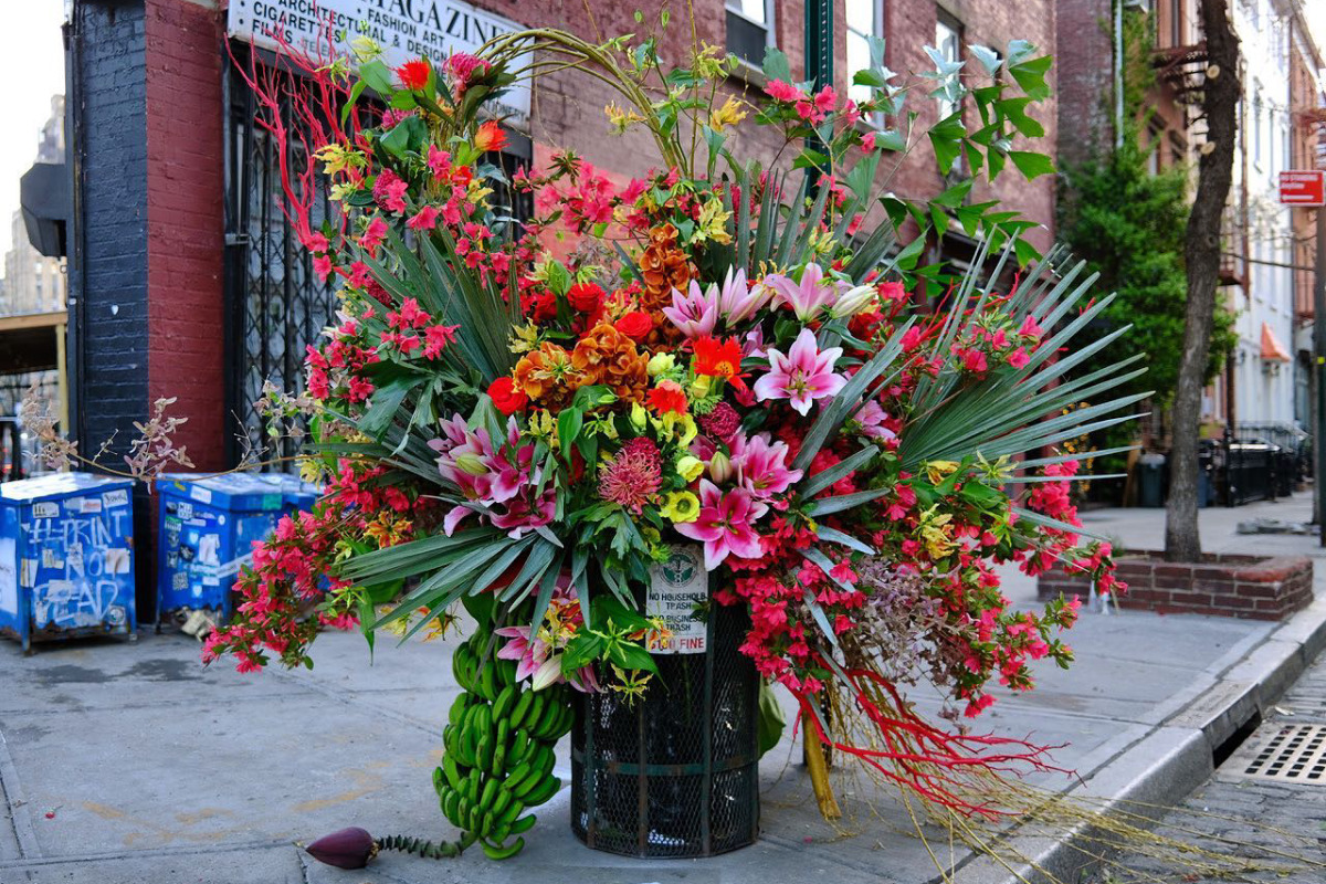 A Cherry Blossom Display Comes To NYC For One Day Tomorrow