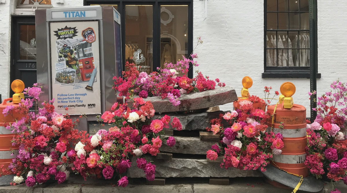 A Cherry Blossom Display Comes To NYC For One Day Tomorrow