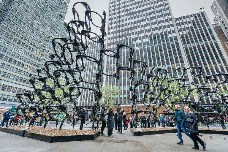 10 Best Outdoor Art Installations In NYC Right Now (2025)
