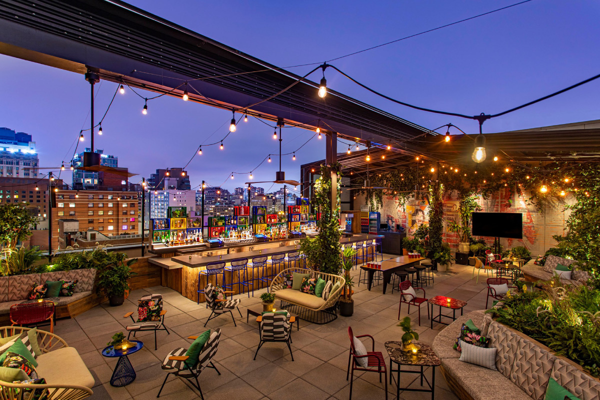 Get $1 Tacos At This Funky Rooftop Bar For Cinco De Mayo