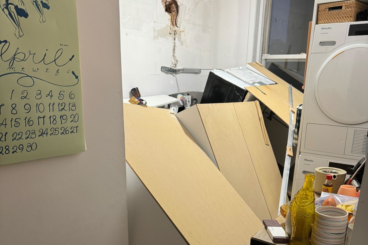 Brooklyn Apartment Kitchen Collapses In The Middle Of The Night