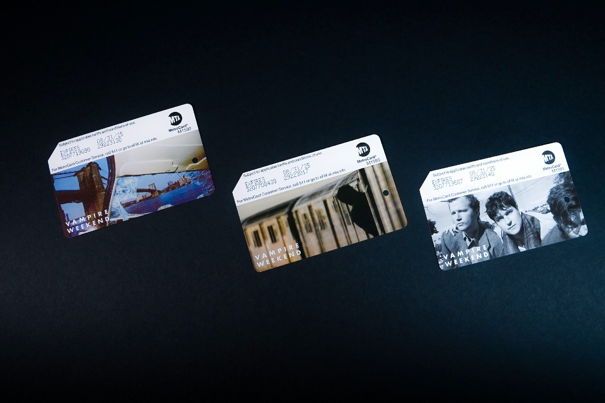 MTA Releases Limited-Edition Vampire Weekend MetroCards
