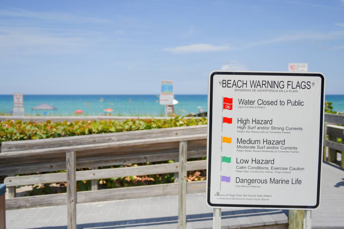 This Is What The Different Beach Flag Colors Mean