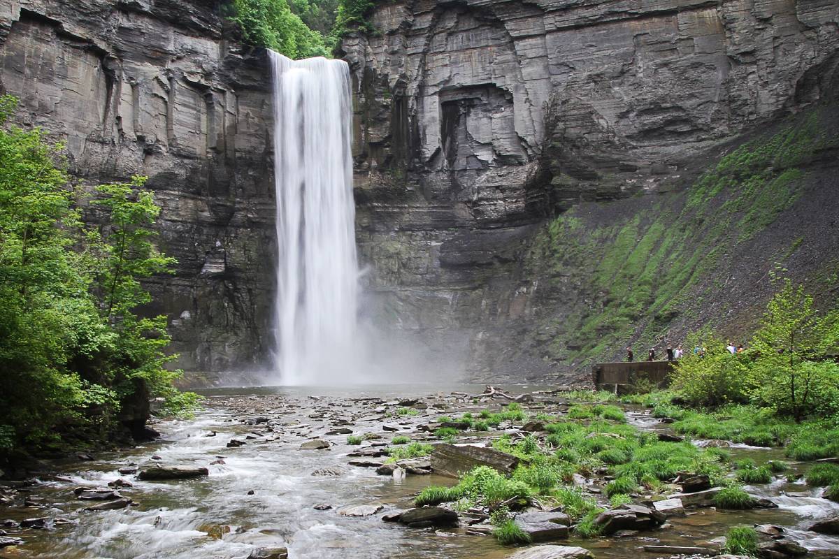 Cataratas Taughannock: La Cascada De Una Sola Caída Más Larga Al Este ...