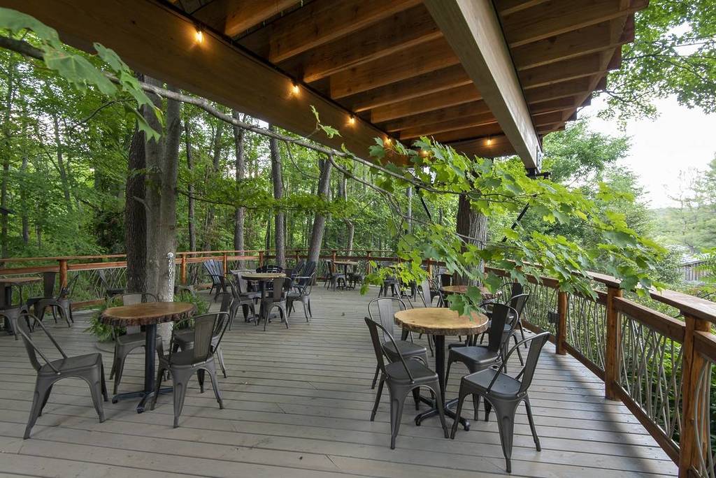 You Can Dine In A Treehouse On This Adorable Blueberry Farm In NY