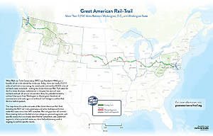 The Great American Rail-Trail Would Connect The Entire U.S.