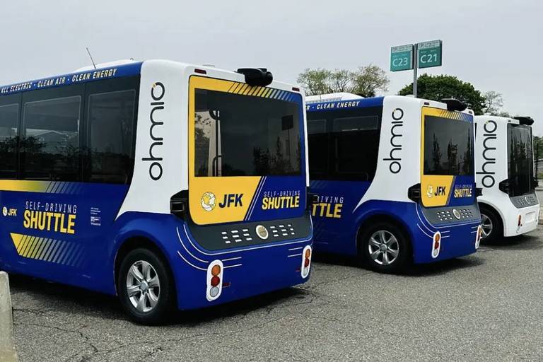 Self-Driving Shuttles Will Transport Travelers Around JFK Airport