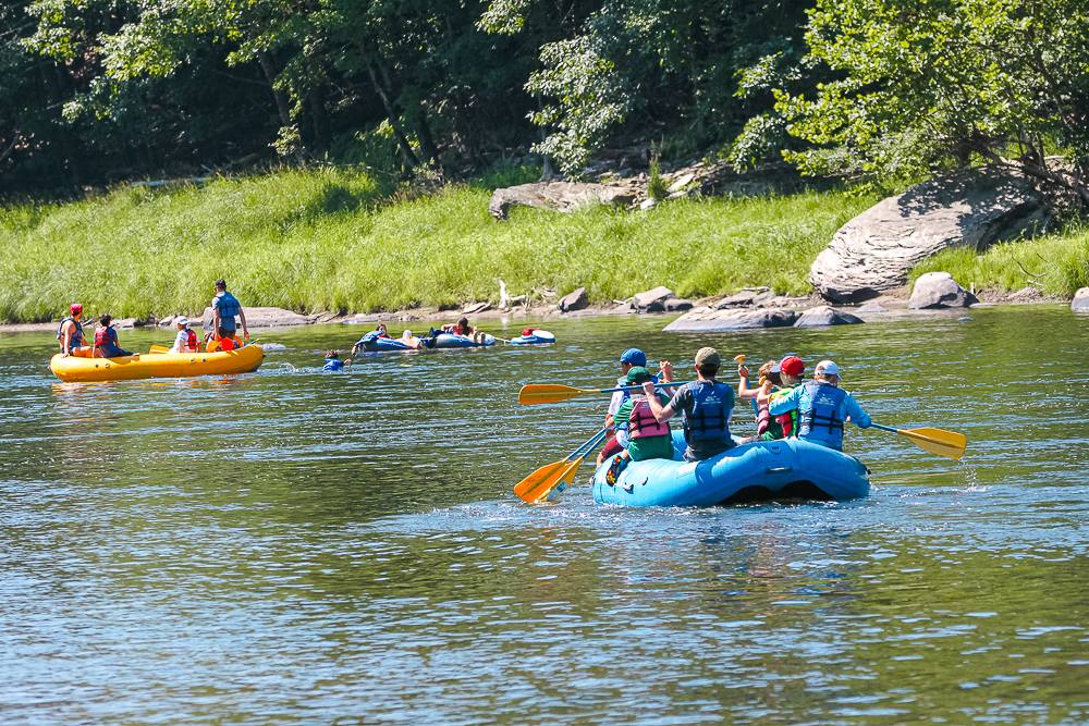 7 Places To Go Whitewater Rafting & Tubing Near NYC