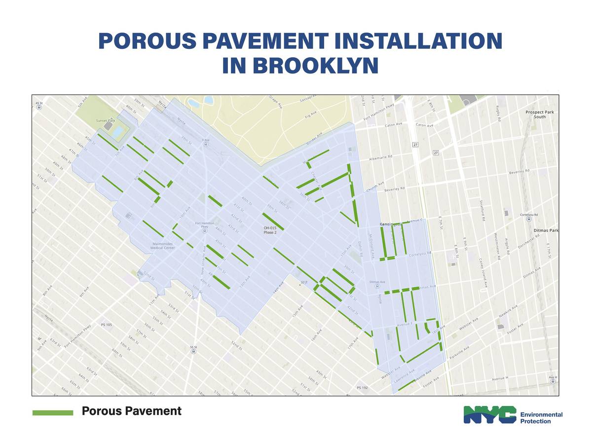 Porous Pavement Is Heading To Nyc To Combat Flooding