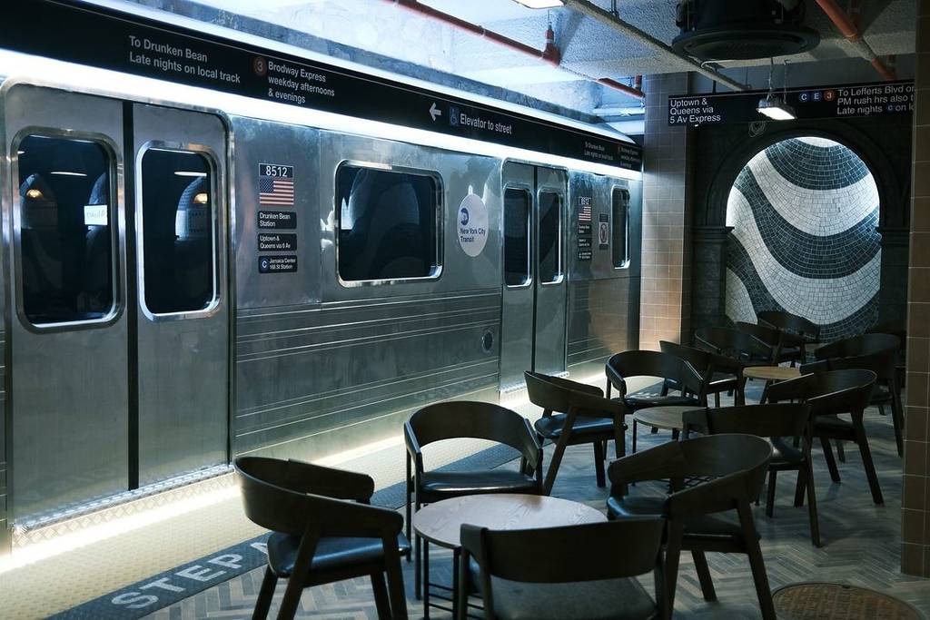 Seoul's Drunken Bean Serves Coffee In An NYC Subway Station