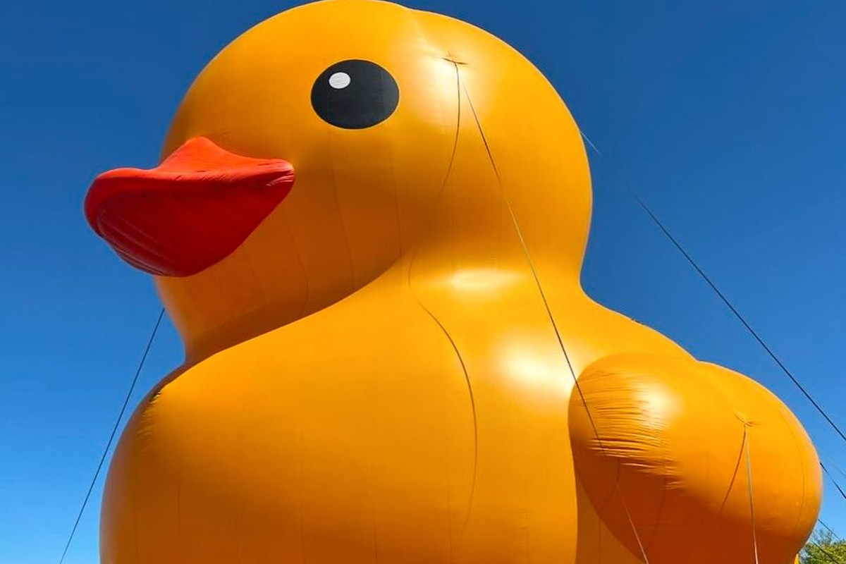 The World's Largest Rubber Duck Is Waddling Its Way To New York