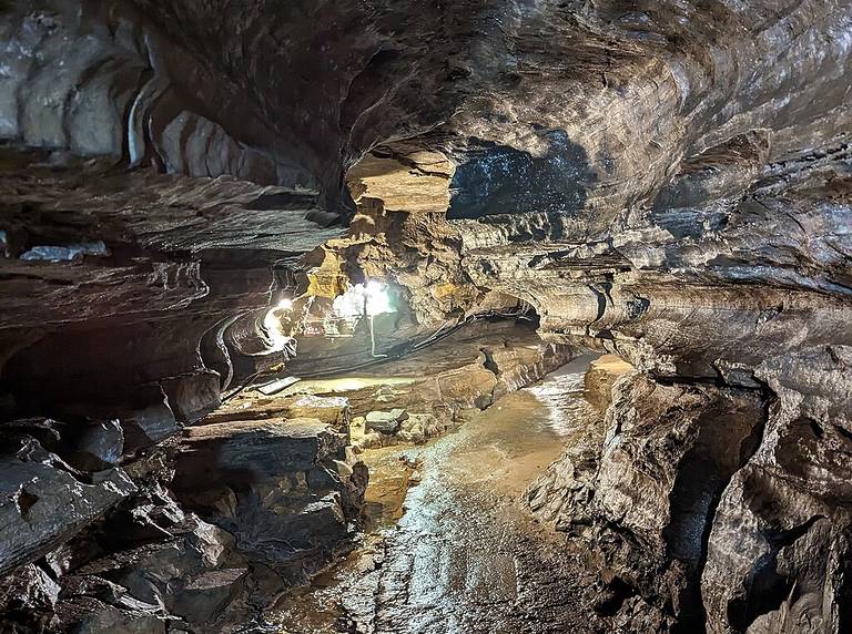 This 100-Foot Underground Waterfall Is Just 3 Hours From NYC