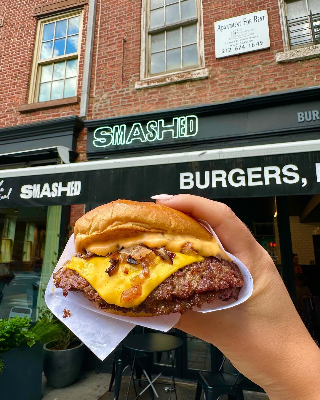 10 Tasty Smash Burgers In NYC You Need To Devour Right Now