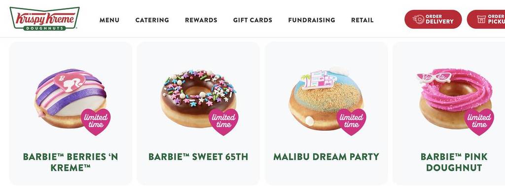Krispy Kreme Lanza Donuts De Barbie Por Tiempo Limitado