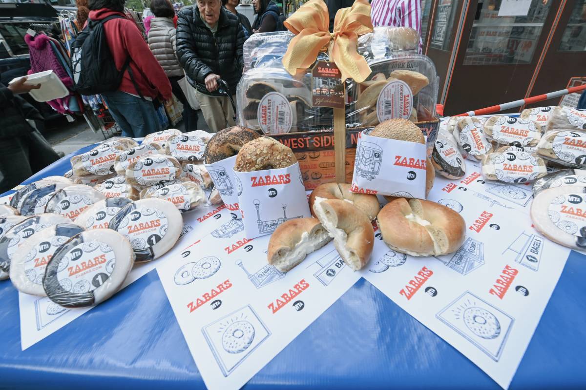 You Can Get A $1.20 Bagel With Schmear From Zabar's
