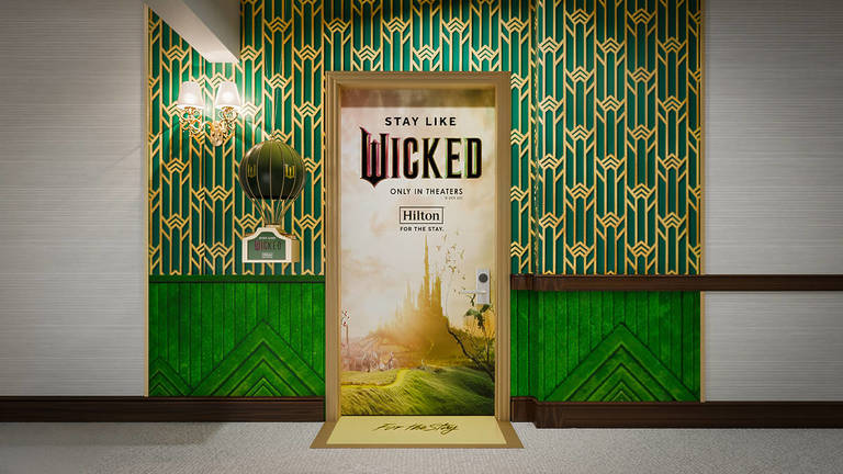 Hilton Brings The Emerald City To NYC With Wicked-Themed Suite