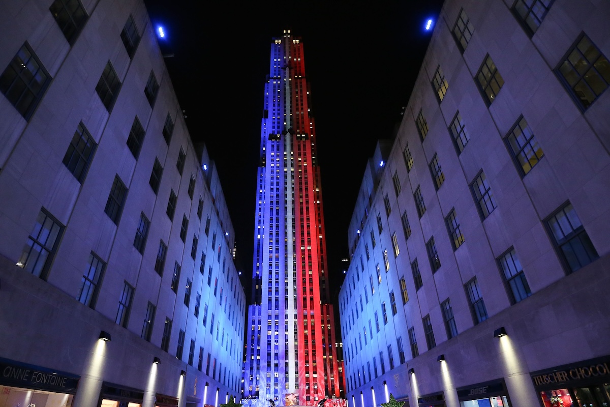These NYC Buildings Are Lighting Up For The Election