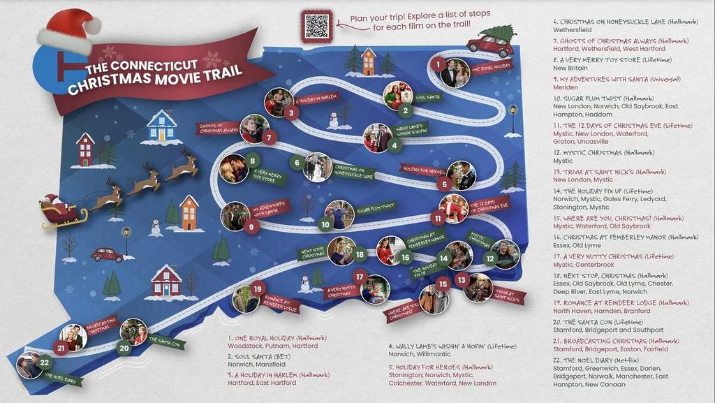 The Nation's First Christmas Movie Trail Is A Train Ride From NYC