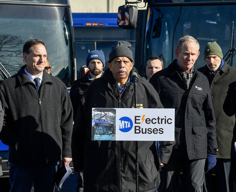 MTA Adds Nearly 300 More Electric Buses To Its Fleet