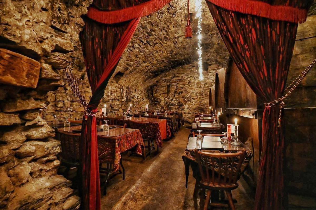 The Catacombs Restaurant: Dine 43 Feet Underground