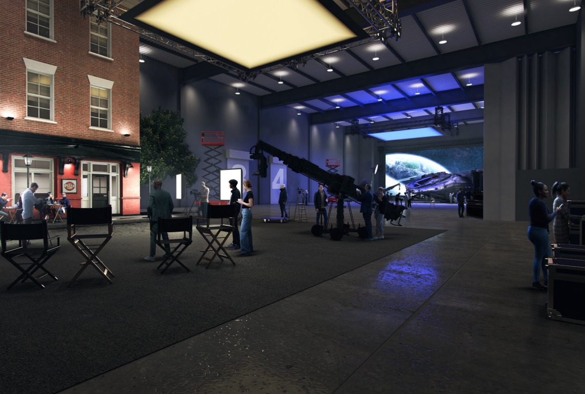 Borden Studios, un immense studio de cinéma, est désormais ouvert à LIC