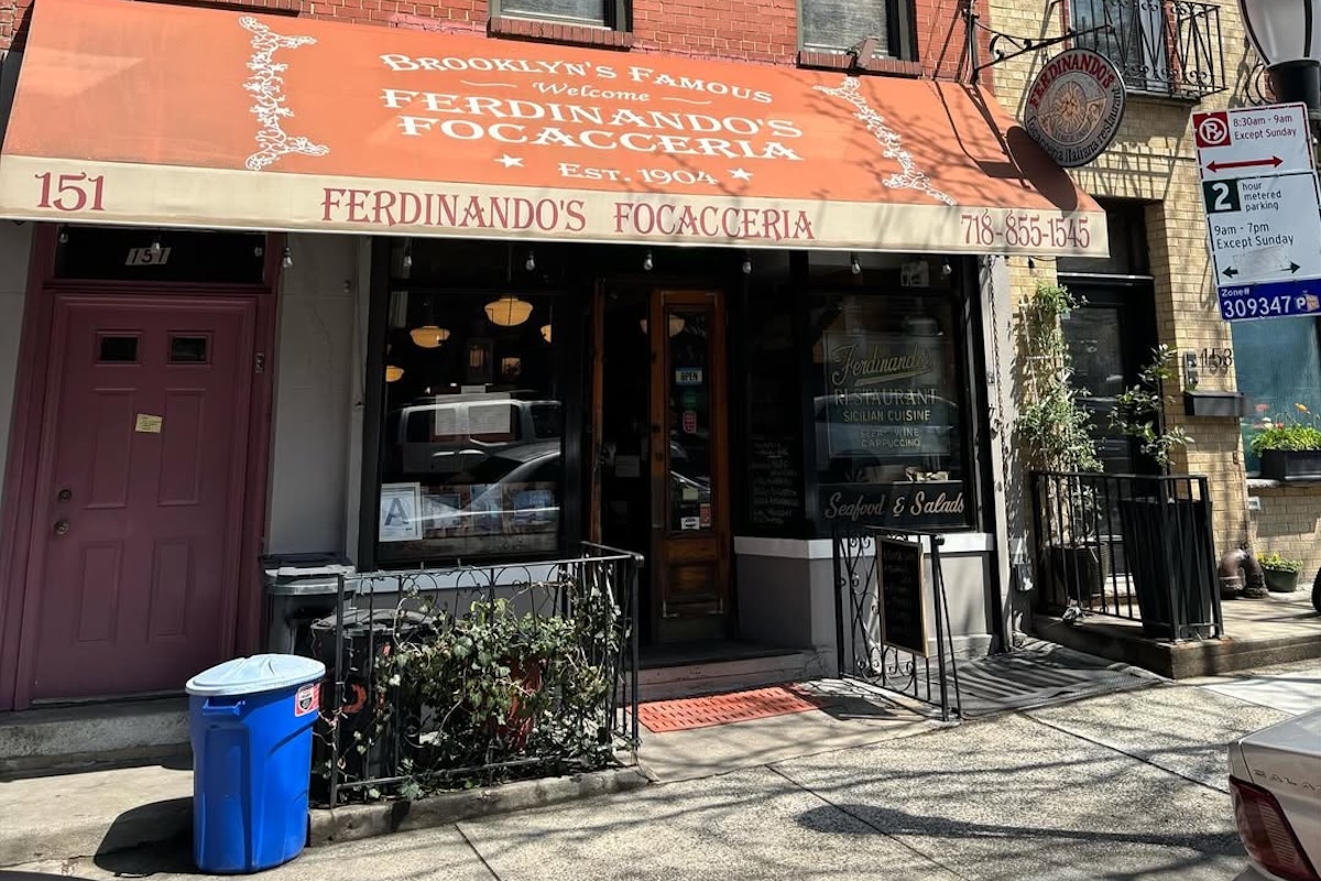 Brooklyn's 121-Year Old Ferdinando's Focacceria Closes