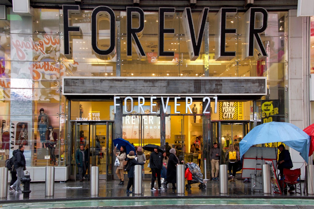 Forever 21 Has Filed For Bankruptcy, Set To Close All U.S. Stores