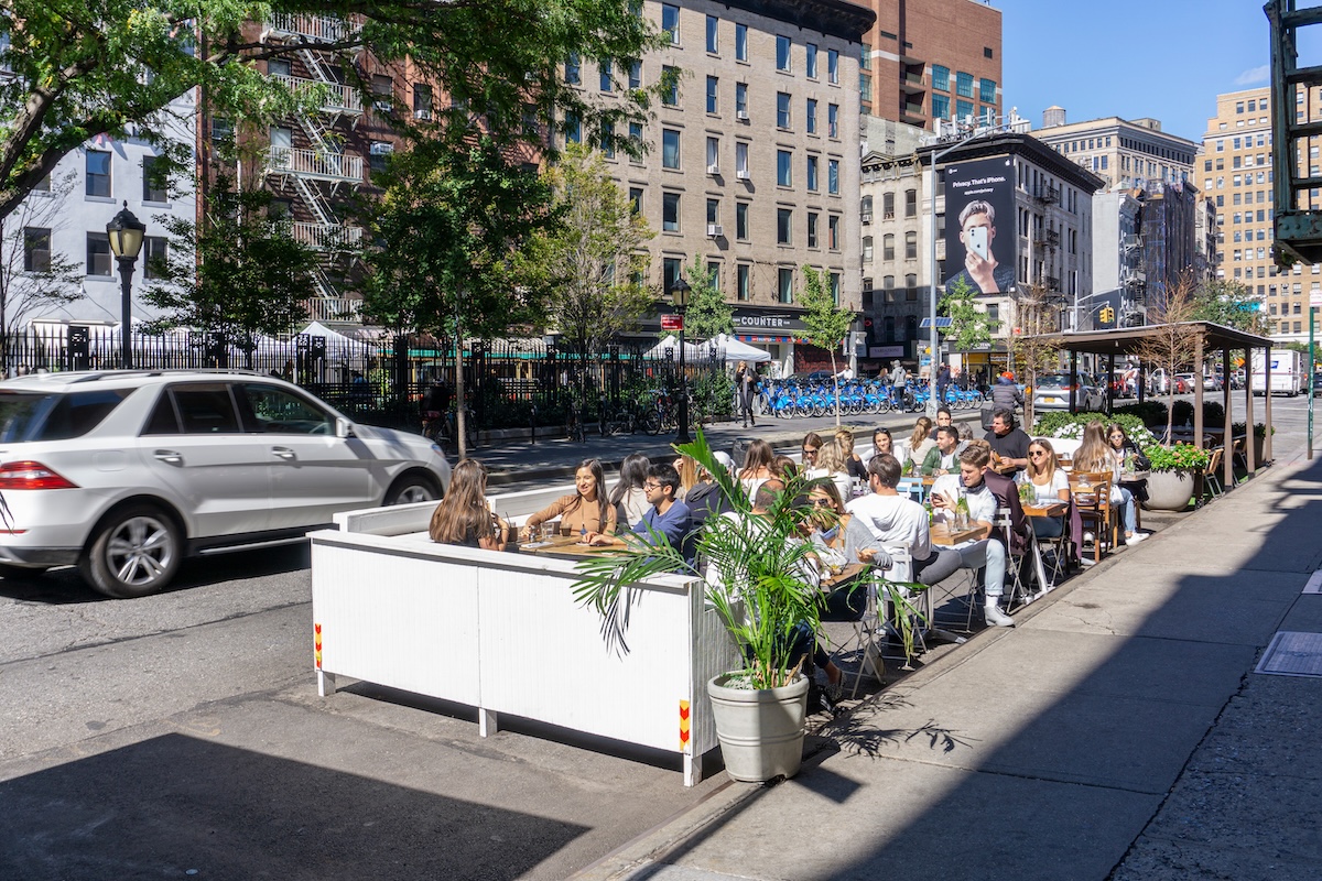 The NYC Outdoor Dining Season Has Officially Commenced