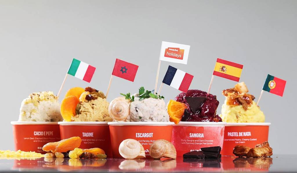 Snail & Garlic Ice Cream Is Served Aboard This Flight