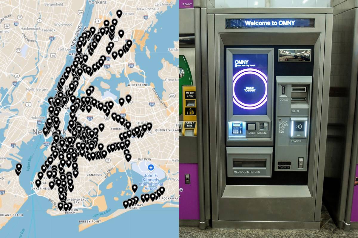 This Map Shows Every Subway Station With OMNY Machines—Act Before ...