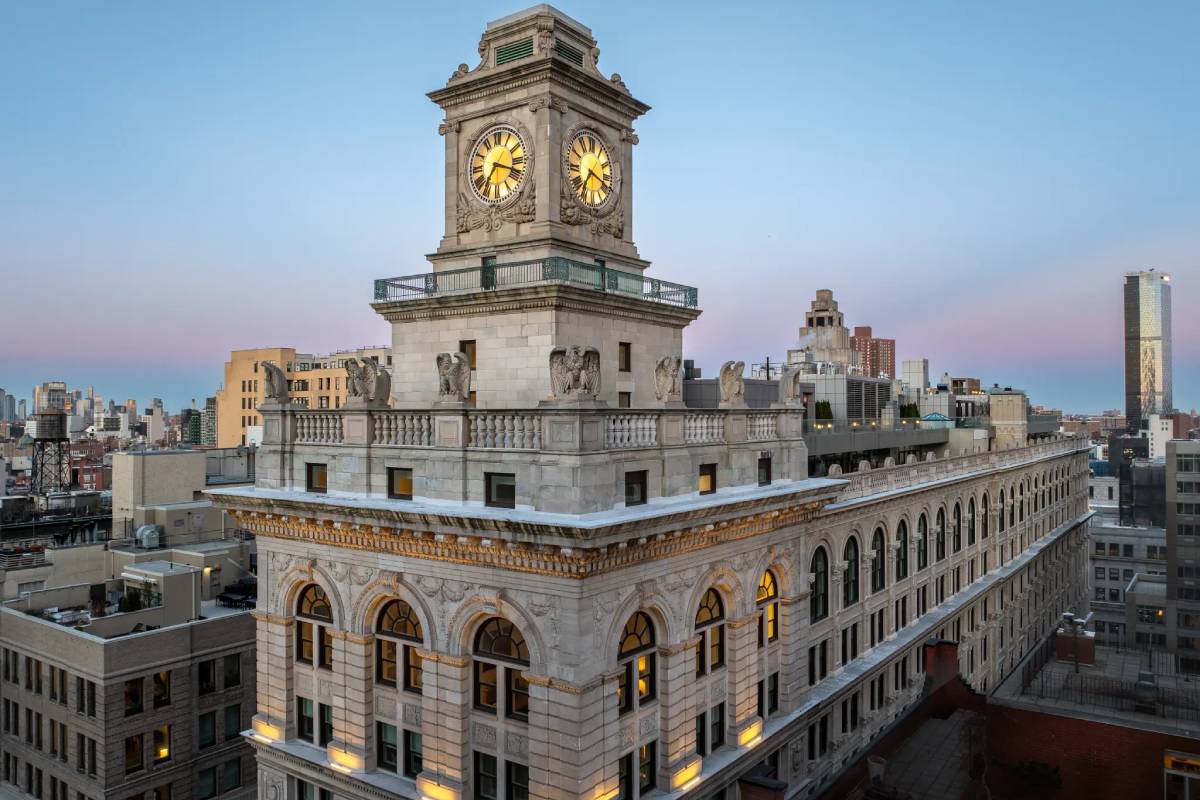 NYC Clocktower Penthouse wird zum ersten Mal für $19.25M gelistet