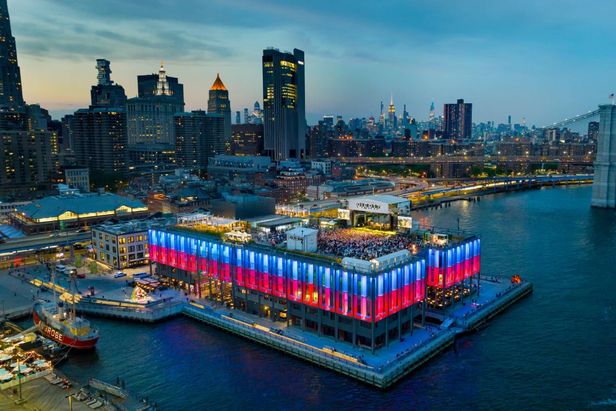 A série de shows no terraço do Pier 17 em 2025 retorna em maio