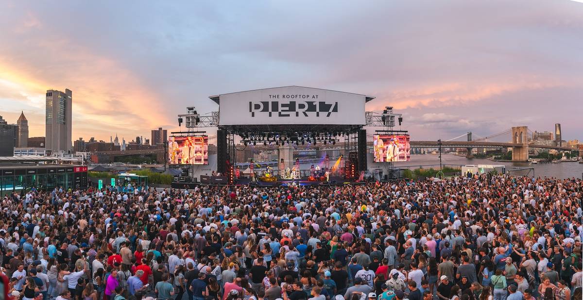 Pier 17's 2025 Rooftop Concert Series Returns This May