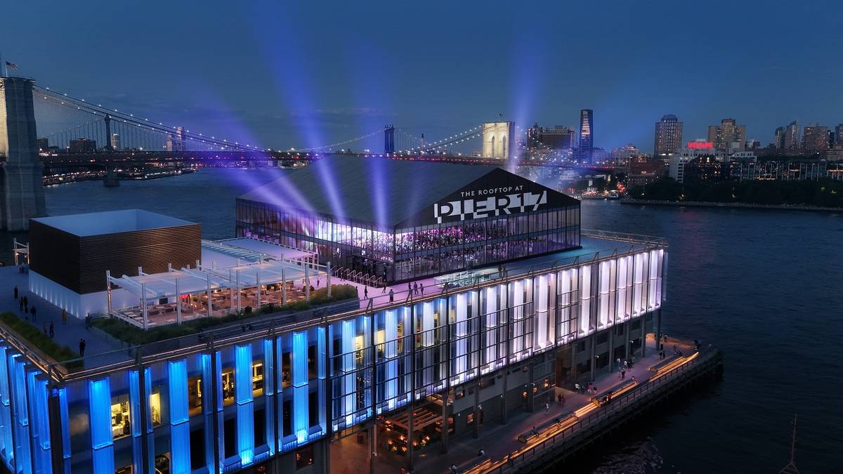 Les 2025 concerts sur le toit du Pier 17 reviennent en mai